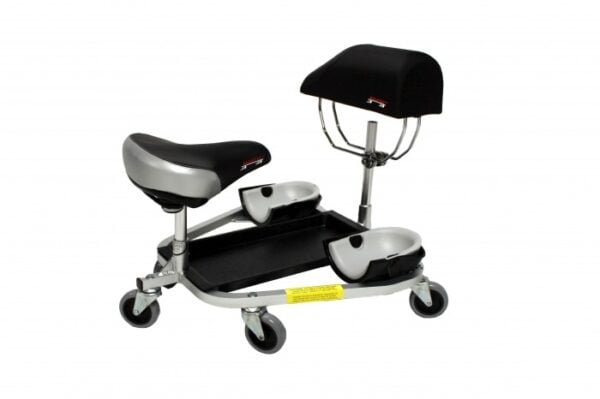 Racatac with 3" Casters and Chest Support - Runyon Surface Prep