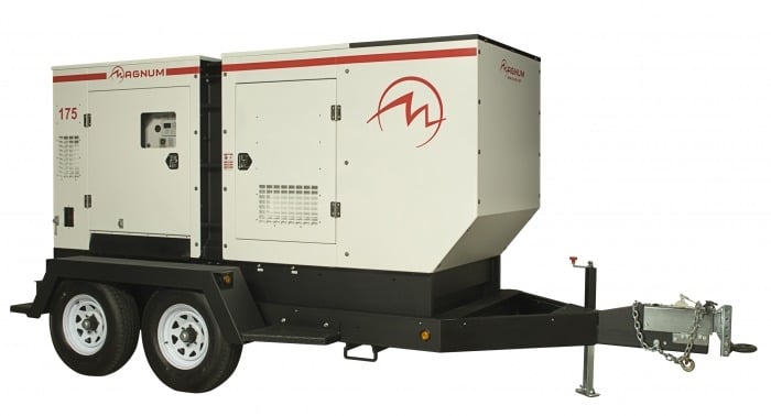 Generac Magnum MMG175 Mobile Generator Interim Tier 4 - Runyon Surface Prep