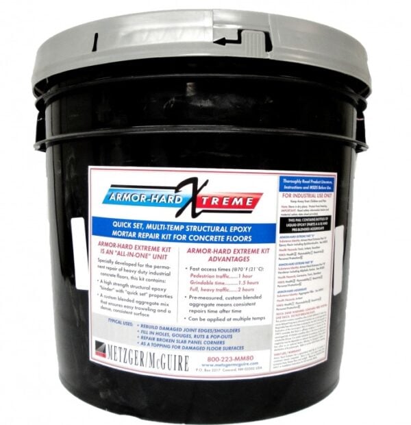 Metzger/McGuire Armor-Hard Extreme Epoxy Concrete Patch Kit with ...