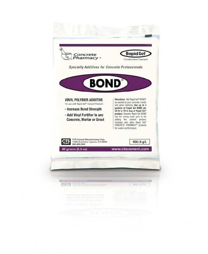 CTS Rapid Set Concrete Floor Mix BOND Additive Packet - Runyon Surface Prep