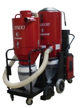 Ermator Large Vac Trailer for T7500/T8600 - Runyon Surface Prep