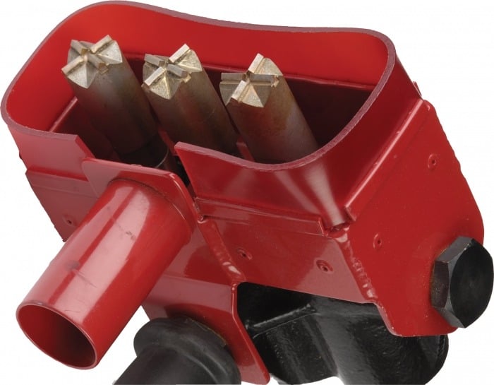 Heavy-Duty Vacuum Shroud for Triple Head Hand-Held Scabblers - Runyon ...