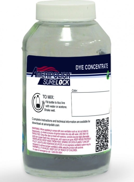 Ameripolish Surelock Dye Sample - Runyon Surface Prep