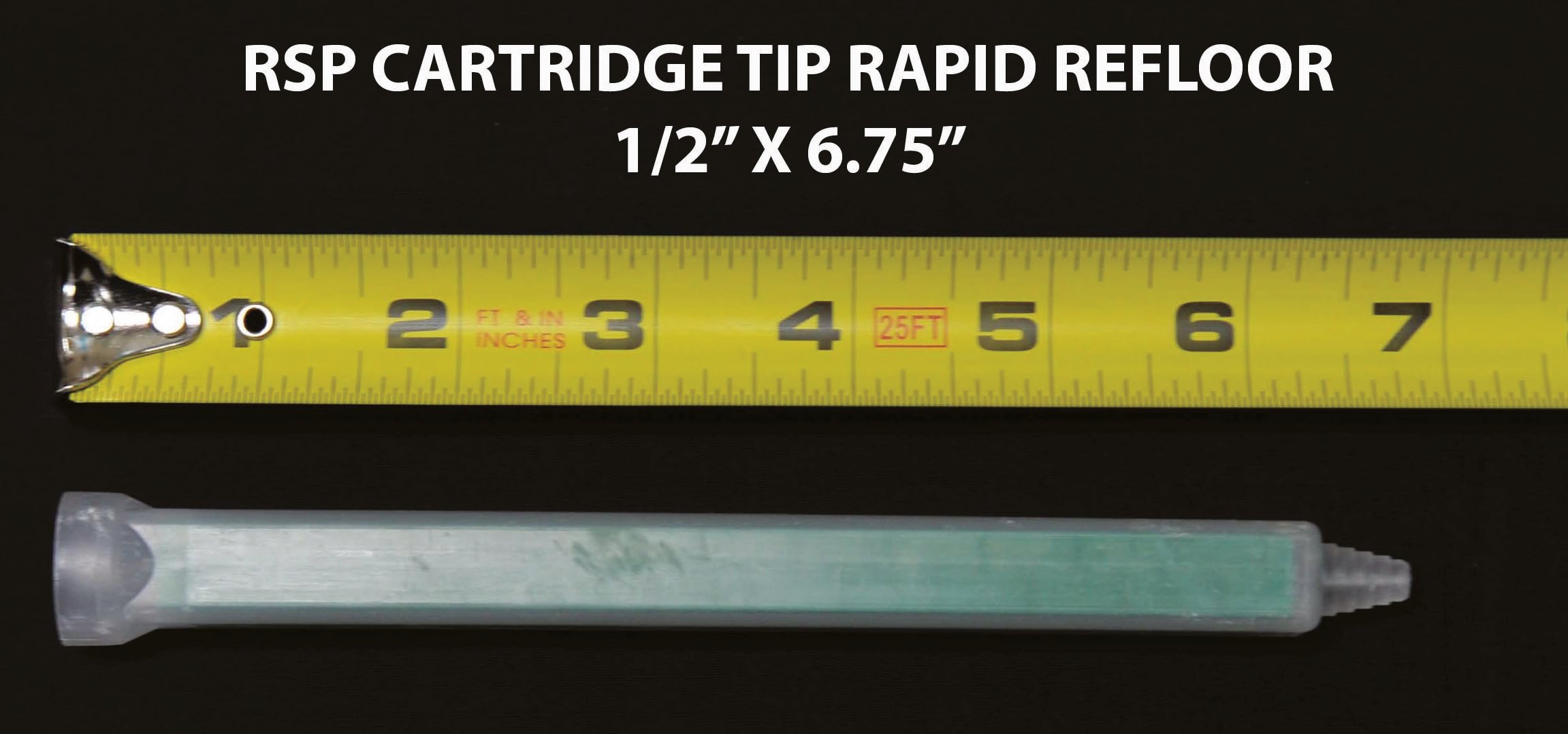RSP Metzger/McGuire Rapid Refloor Cartridge Tip - Runyon Surface Prep