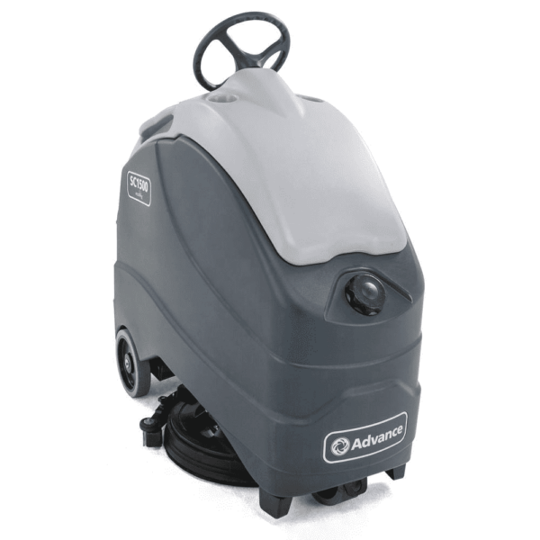 Advance SC1500 EcoFlex Stand-On Scrubber - Runyon Surface Prep