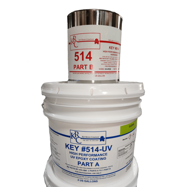 Key Resin #514 - UV Resistant Epoxy Coating - Runyon Surface Prep