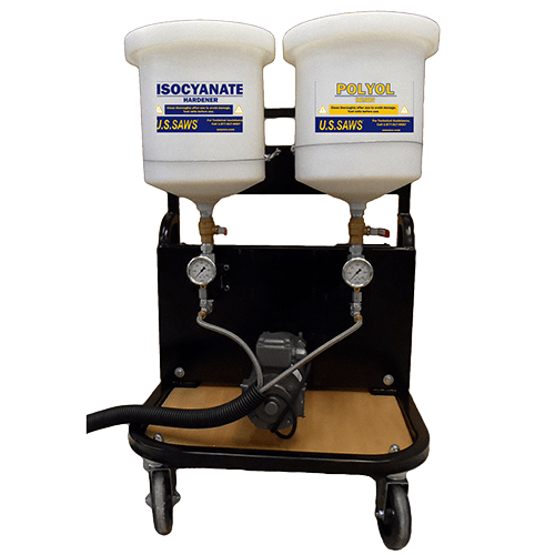 US Saws Poly Pump two man - Runyon Surface Prep