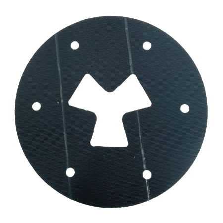 RSP PLATE 11" CPS/HTC FULL FACE VELCRO - Runyon Surface Prep