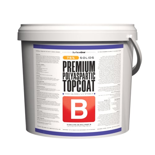 Surface One Polyaspartic 75% Kit - Runyon Surface Prep