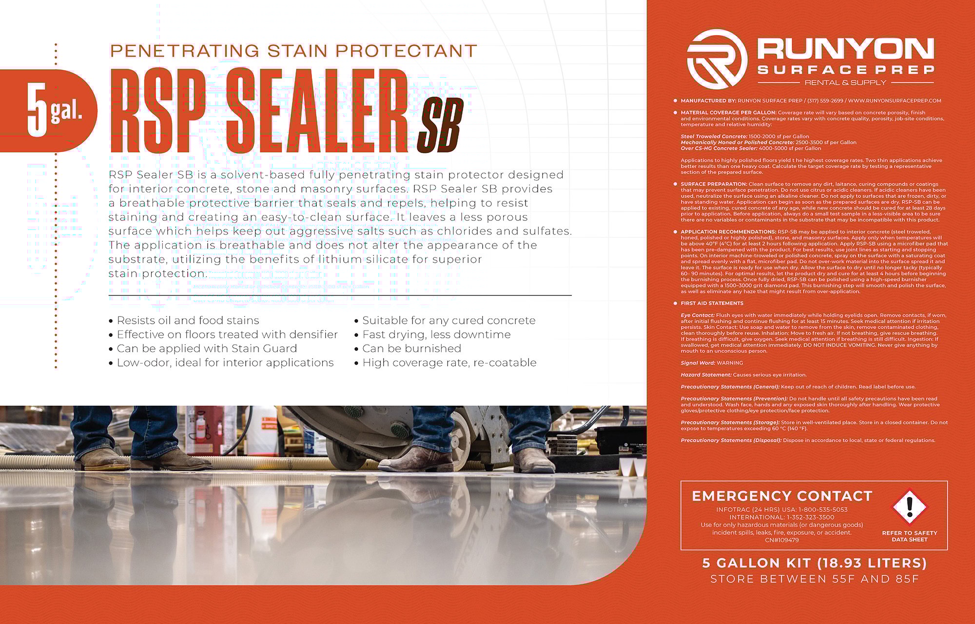 RSP SEALER SB PENETRATING - Runyon Surface Prep