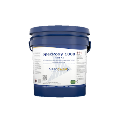 SPECCHEM SpecPoxy 1000 (LV) ASTM 881 compliant hi-mod low viscosity ...